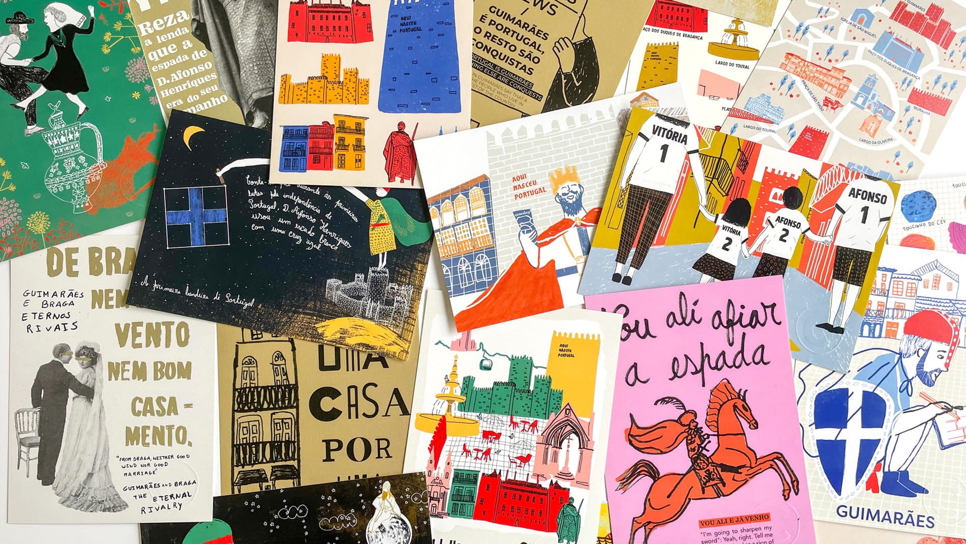 Postais Ilustrados de Guimarães – Catarina Peixoto